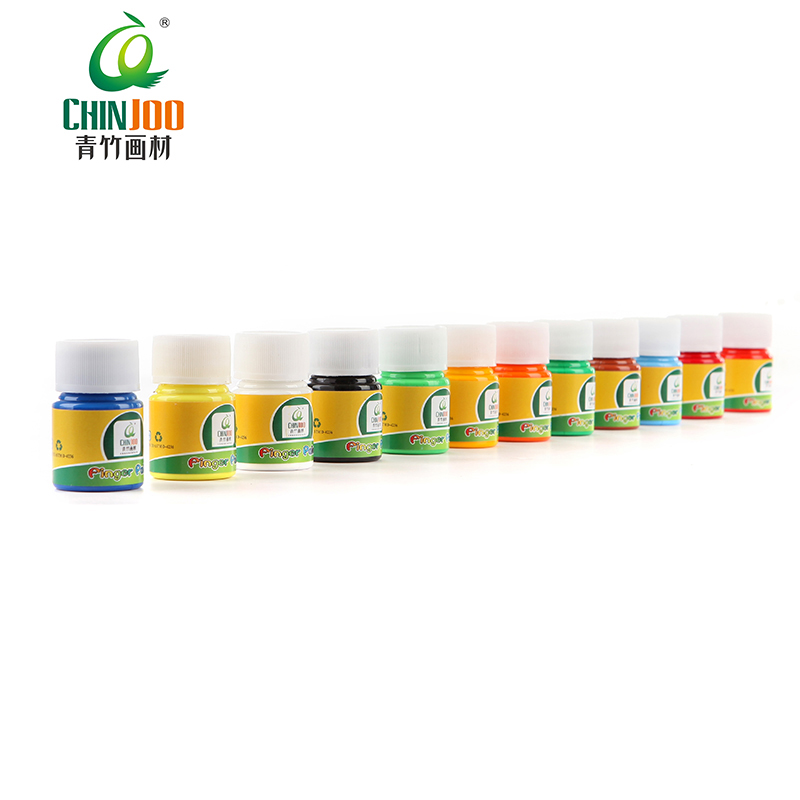 Chinjoo Finger Paint_Finger paint_Children Pigment_河北青竹画材科技有限公司